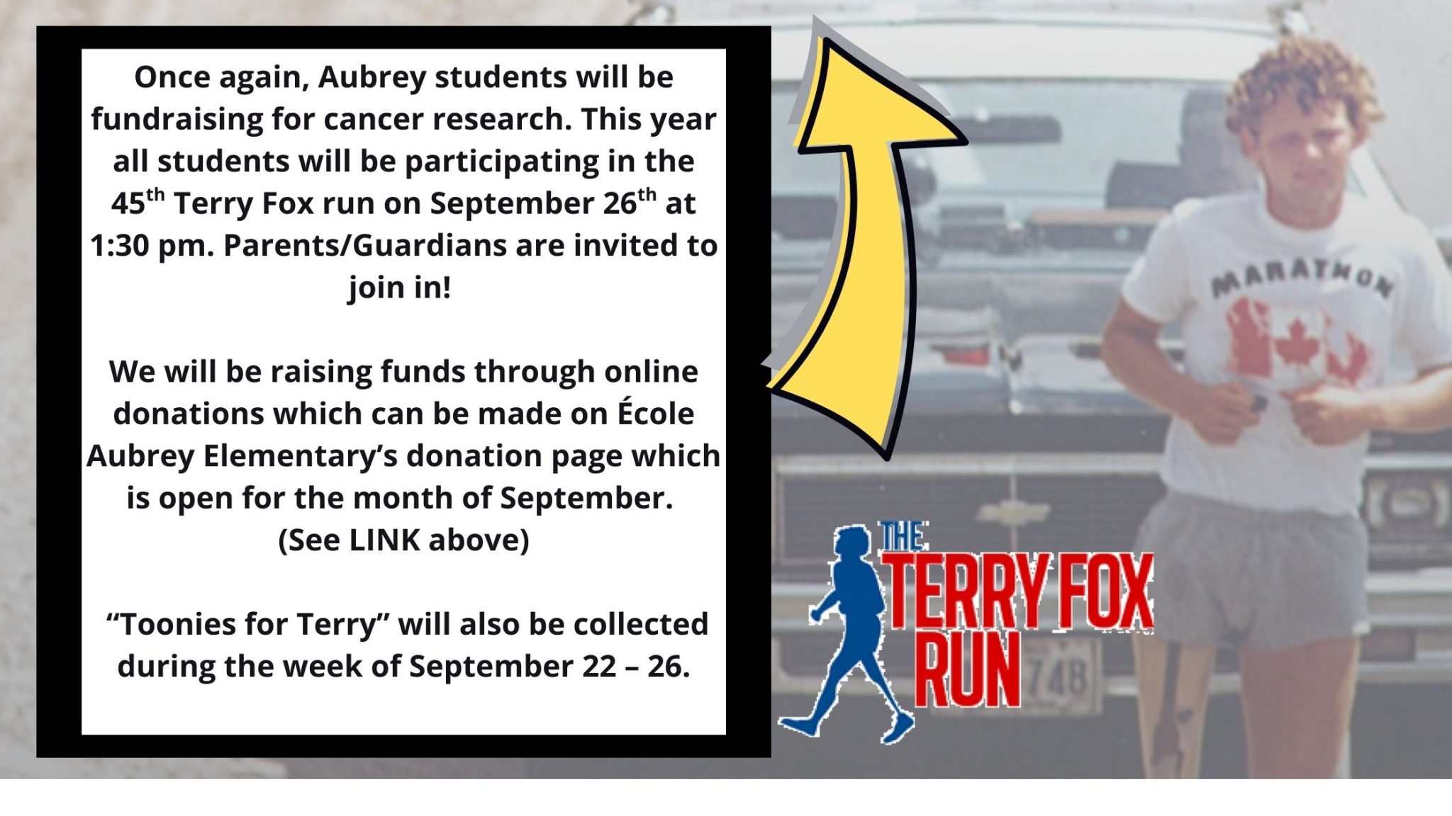 Terry Fox Run | Aubrey Elementary School